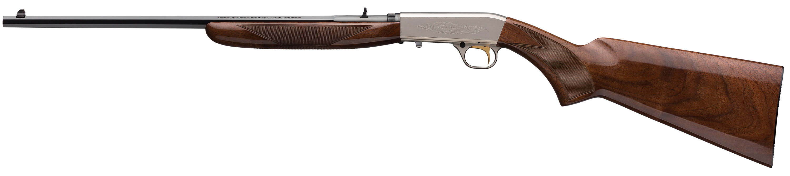 Semi-Auto 22 Grade II Octagon - Rimfire Rifle - Browning